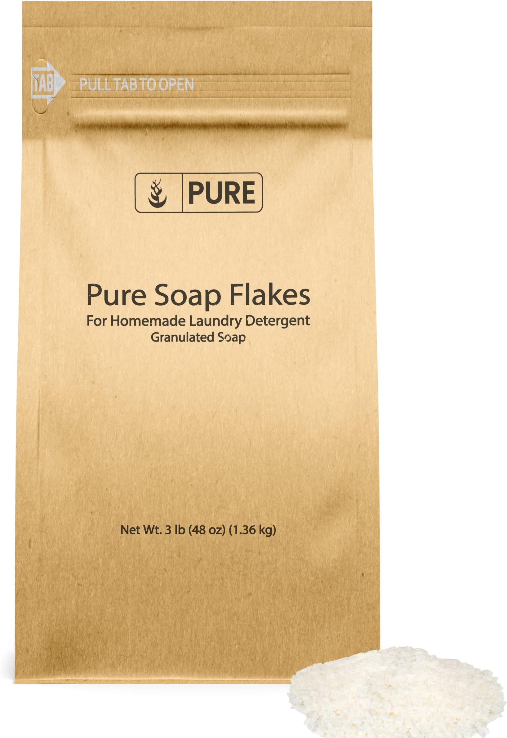 Amazon.com: Earthborn Elements Soap Flakes, Homemade Laundry Detergent ...