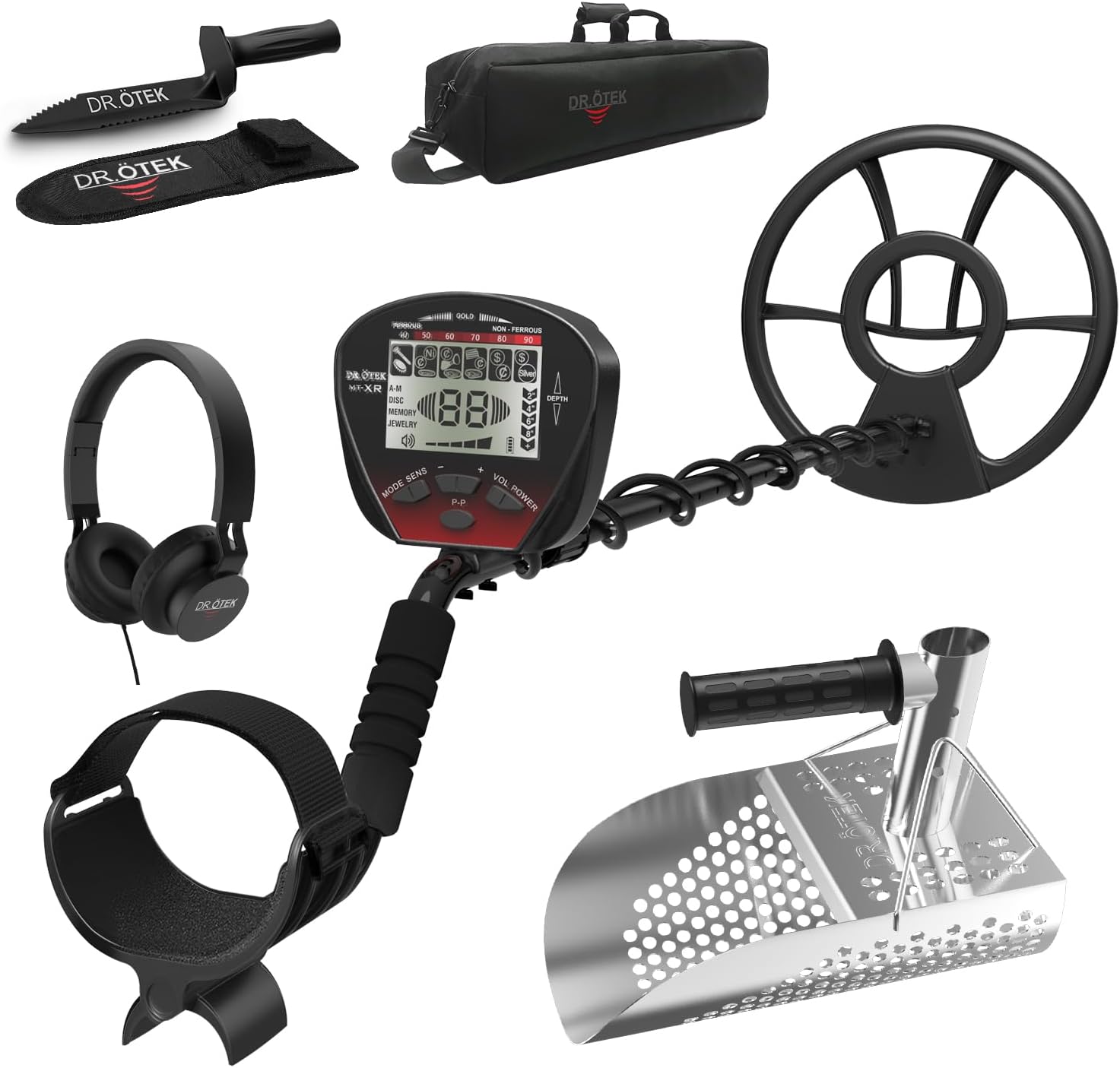 Amazon.com : DR.ÖTEK Metal Detector for Adults Professional and Heavy ...