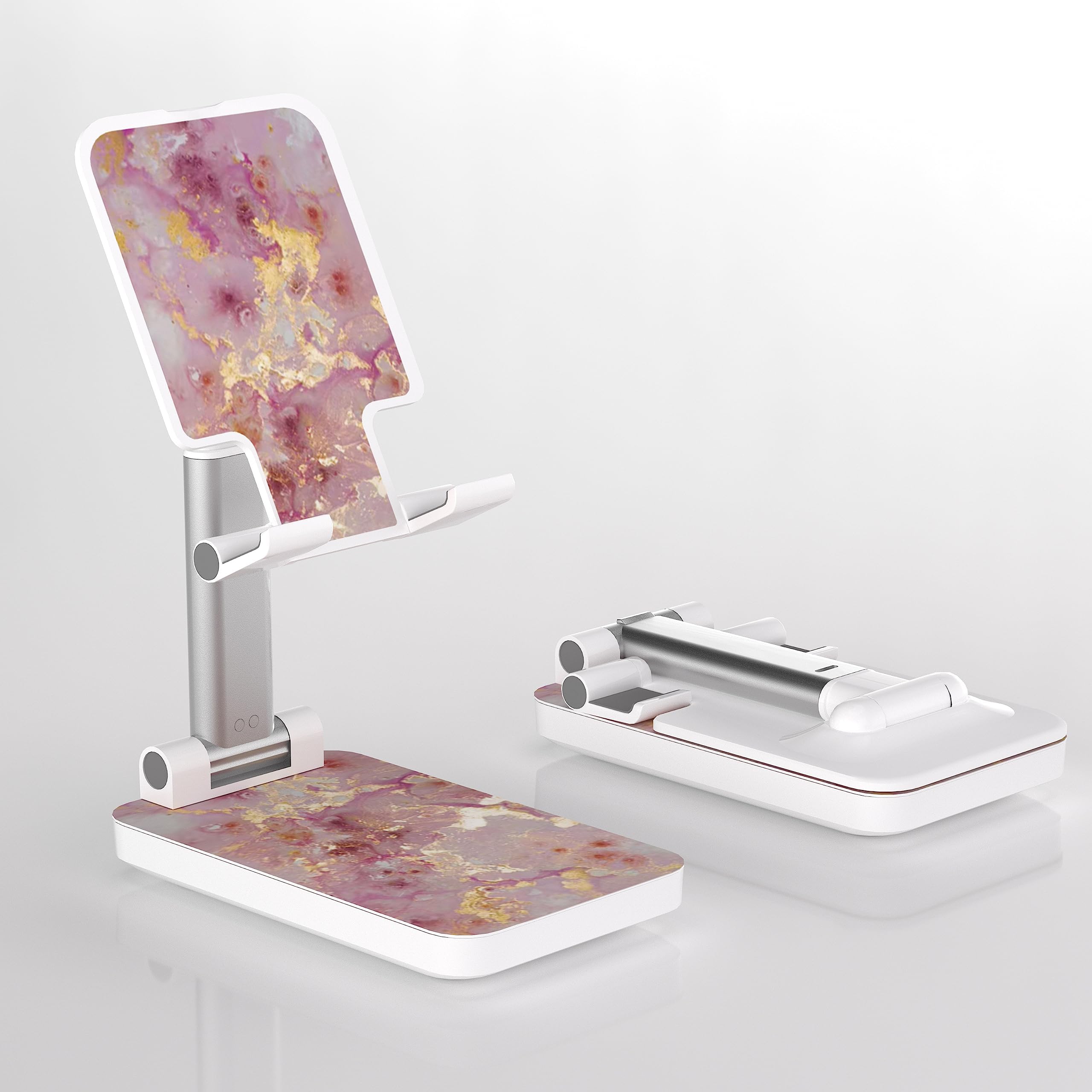 Amazon.com: Weaninyiu Cell Phone Stand, Foldable Phone Stand for Desk ...