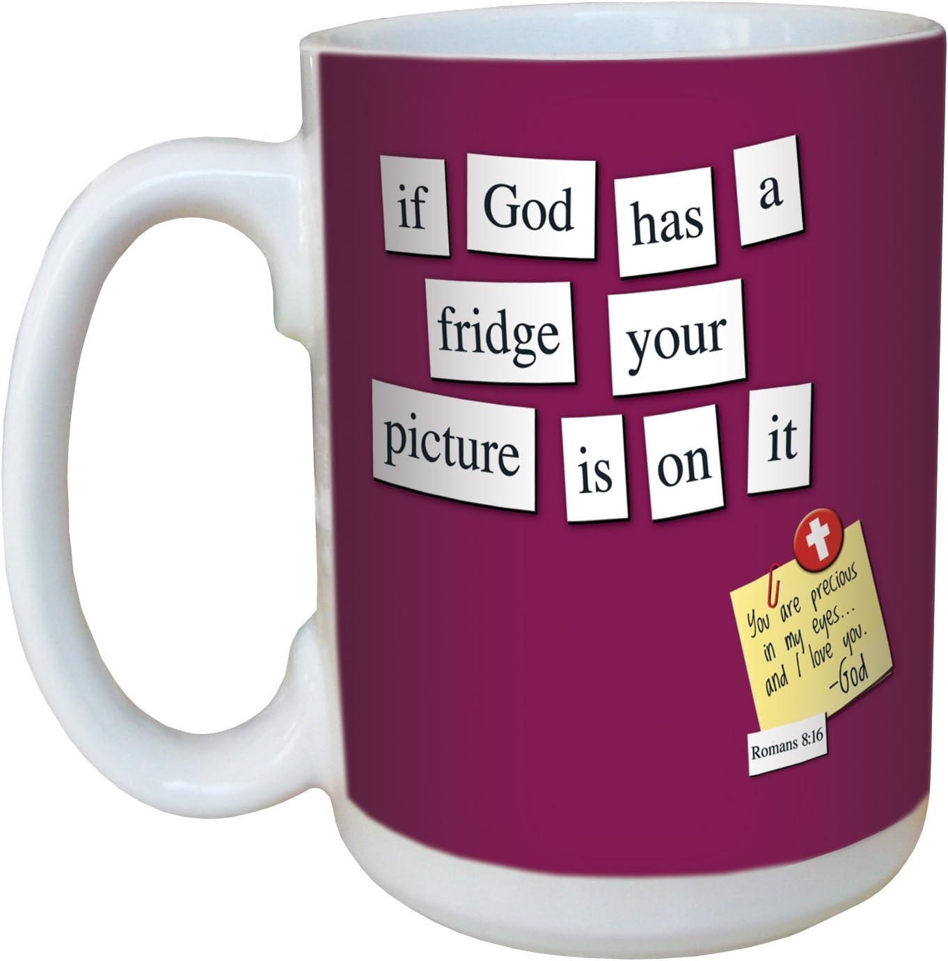 Amazon.com: Tree-Free Greetings lm44243 God's Fridge: Romans 8:16 ...