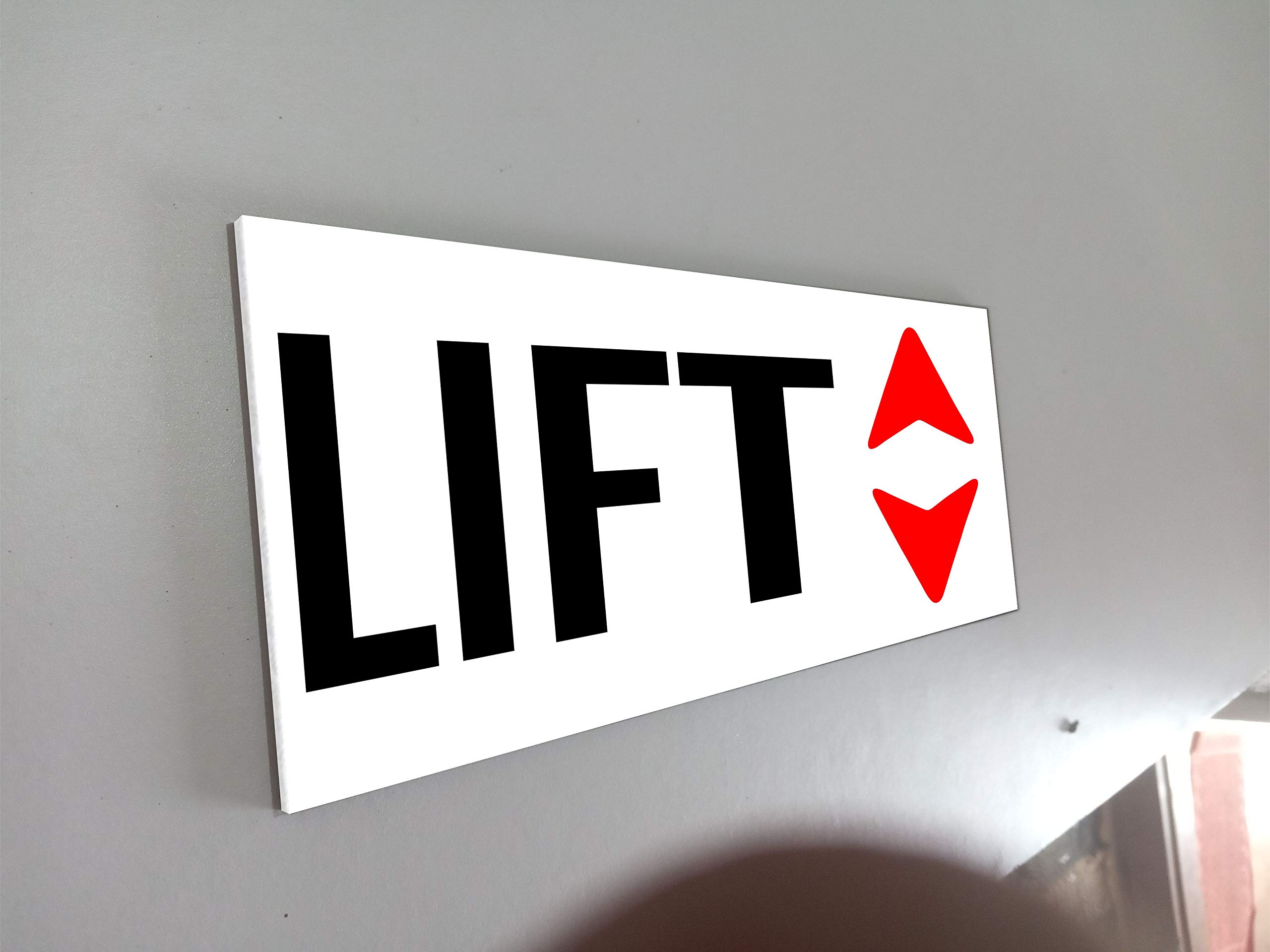 Buy SIGN EVER Lift Sign Board Hospital Office Factory Shopping Mall ...