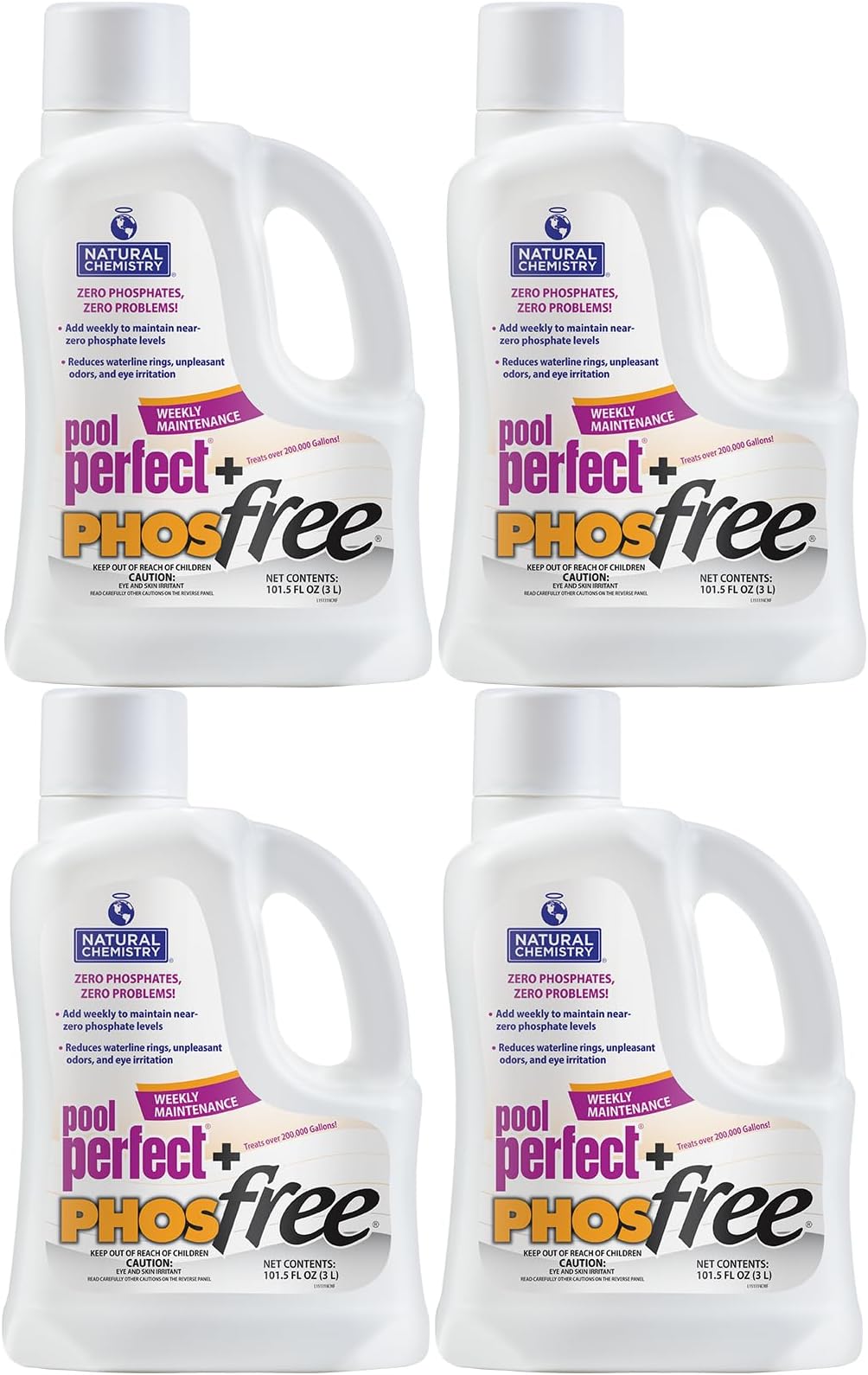 Amazon.com : Natural Chemistry® Pool Perfect®, 3-Liter - Reduce Scum ...