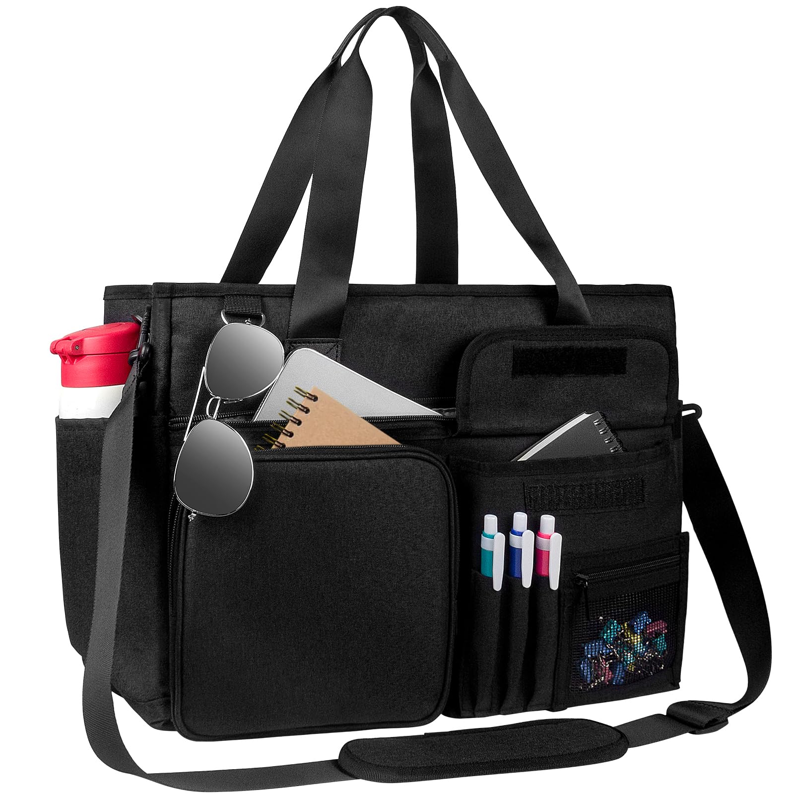 Amazon.com: YAJONUE Teacher Bag for Women 16.1" Work Teacher Tote Bag ...