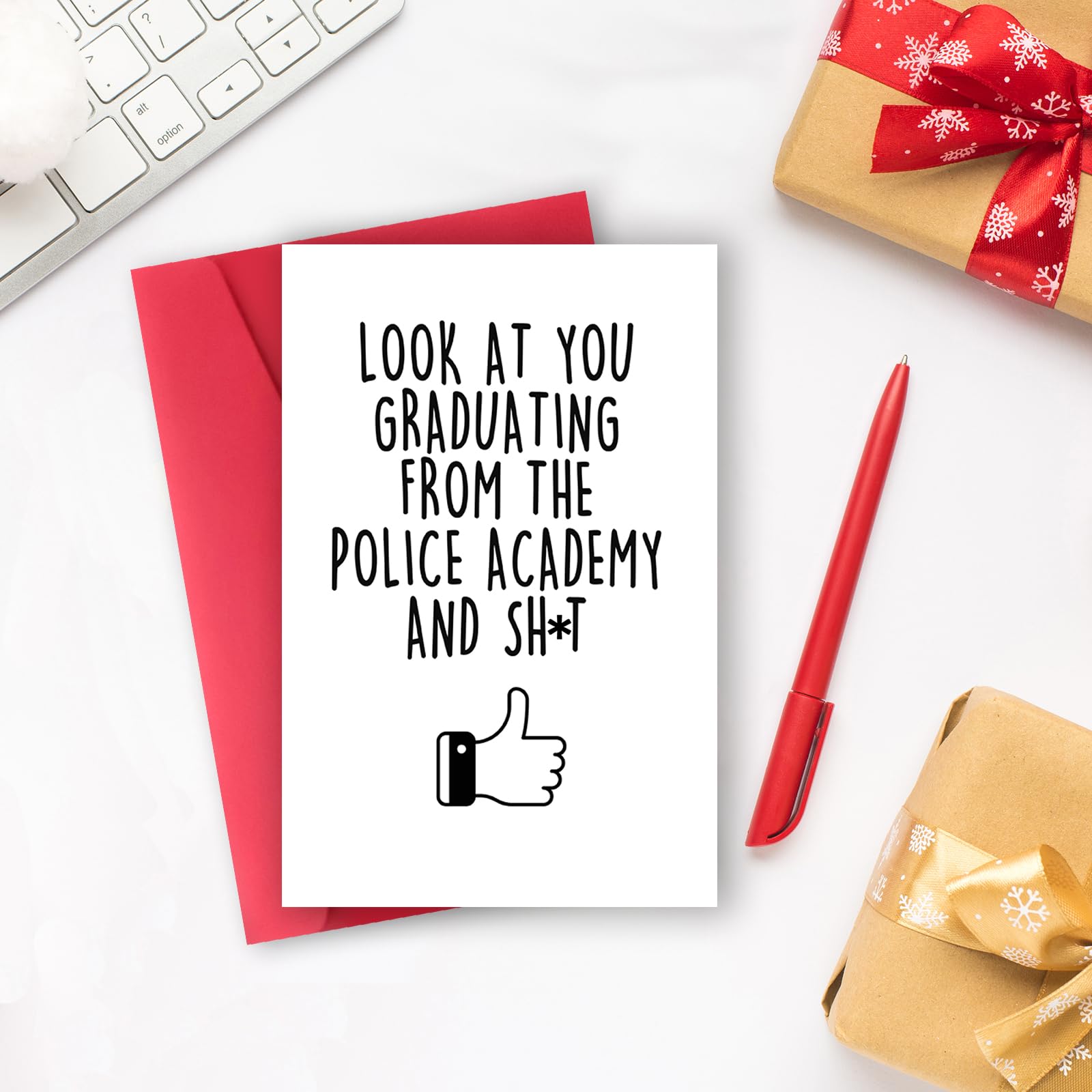 Police Academy Graduation Card