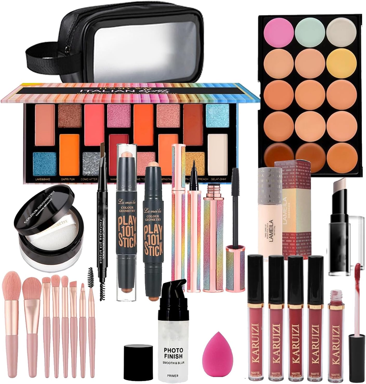 Amazon.com : Joyeee All in One Makeup Kit For Teenager Girls, Full ...