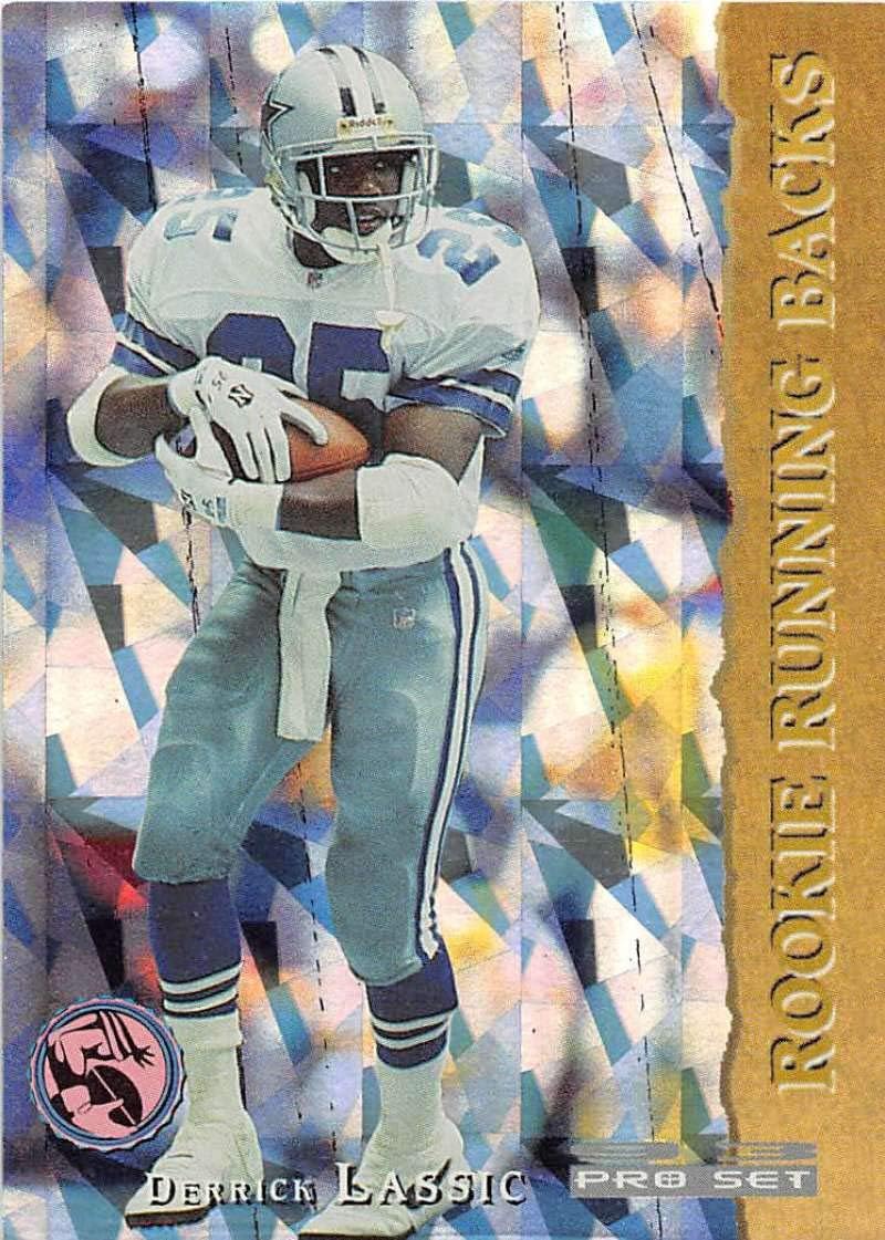 Amazon.com: 1993 Pro Set Rookie Running Backs Football #1 Derrick ...