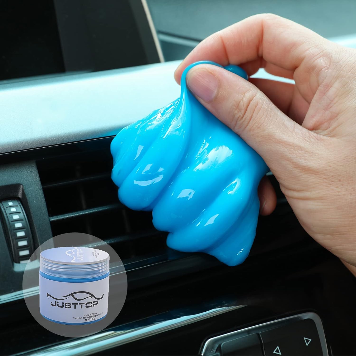 JUSTTOP Universal Cleaning Gel for Car, Detailing Putty Gel Detail ...