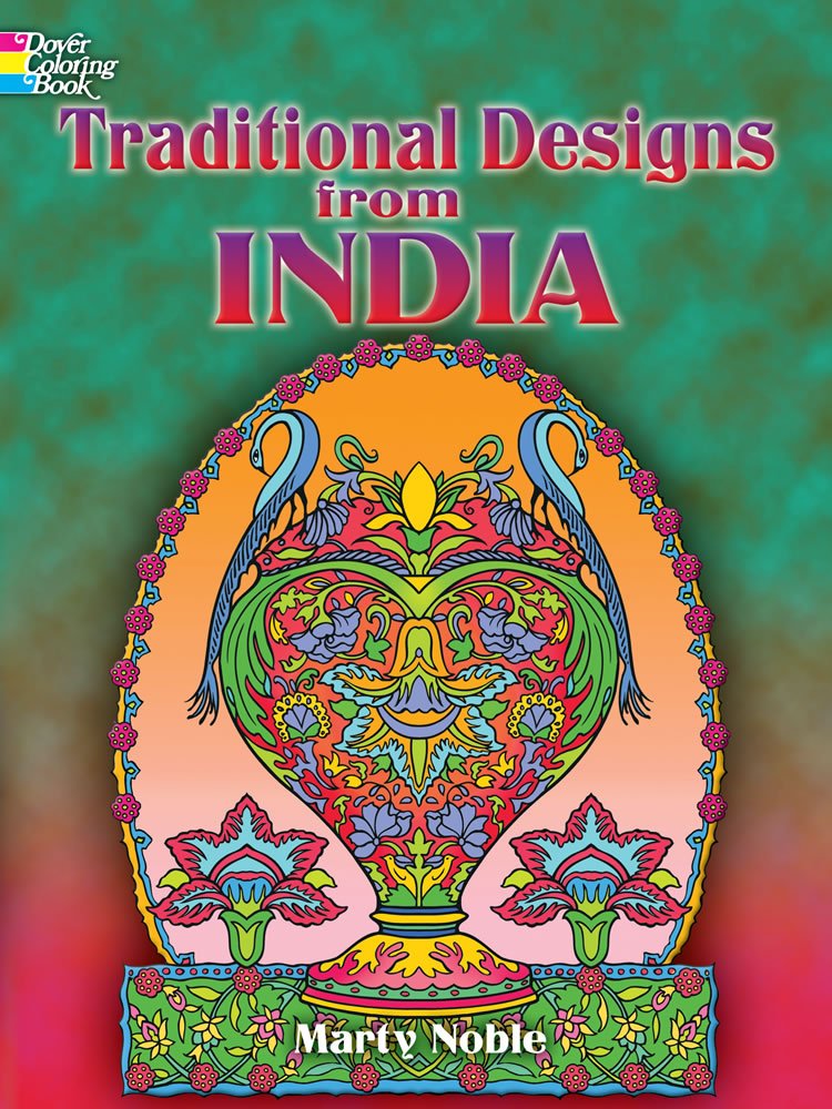 Traditional Designs from India Coloring Book (Dover Design Coloring ...