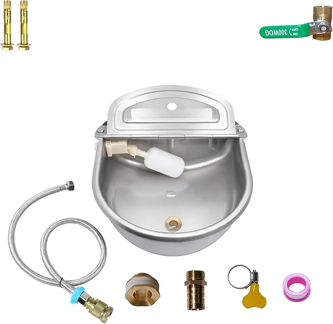 Amazon.com : Boajf Automatic Water Dispenser for Dogs, Auto Water Dog ...