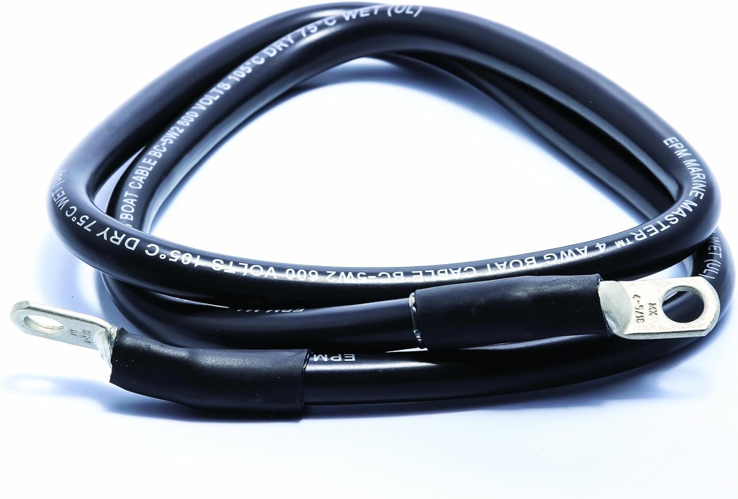 Amazon.com: Camco 47445 Black 5/16" Stud 36" Long 4-Gauge Marine ...