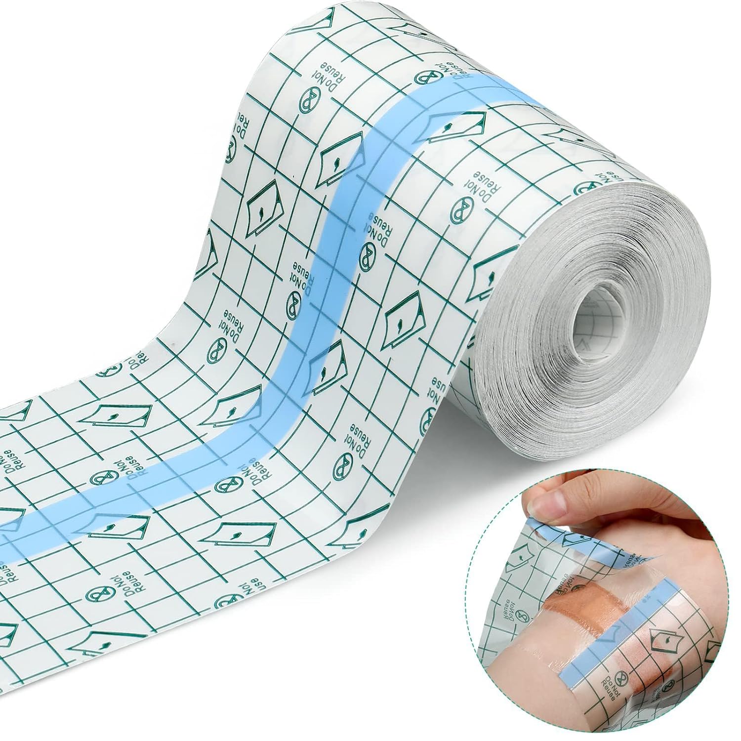 Medical Tape Surgical Tape Transparent Stretch Freely Cut Transparent ...