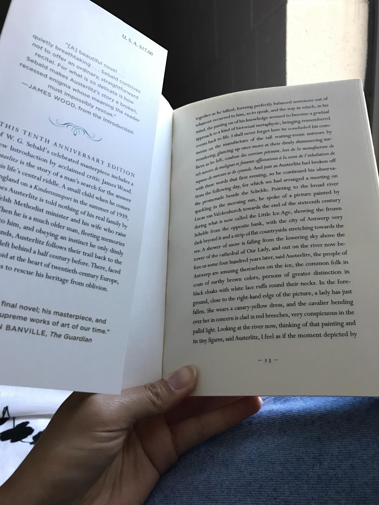 Amazon.com: Austerlitz: 9780375504839: W. G. Sebald, Anthea Bell: Books