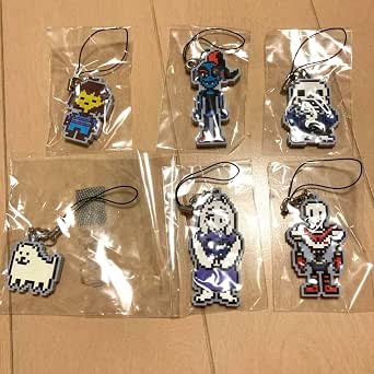 Amazon.co.jp: Undertale Rubber Mascot Complete : Toys & Games