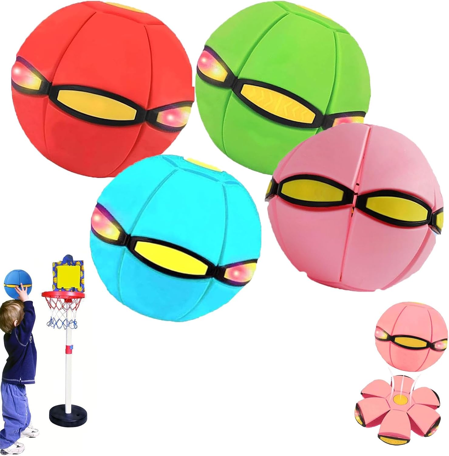 Amazon.com: Reyneey Magic Ball, Children's Bouncing Ball, Magical ...