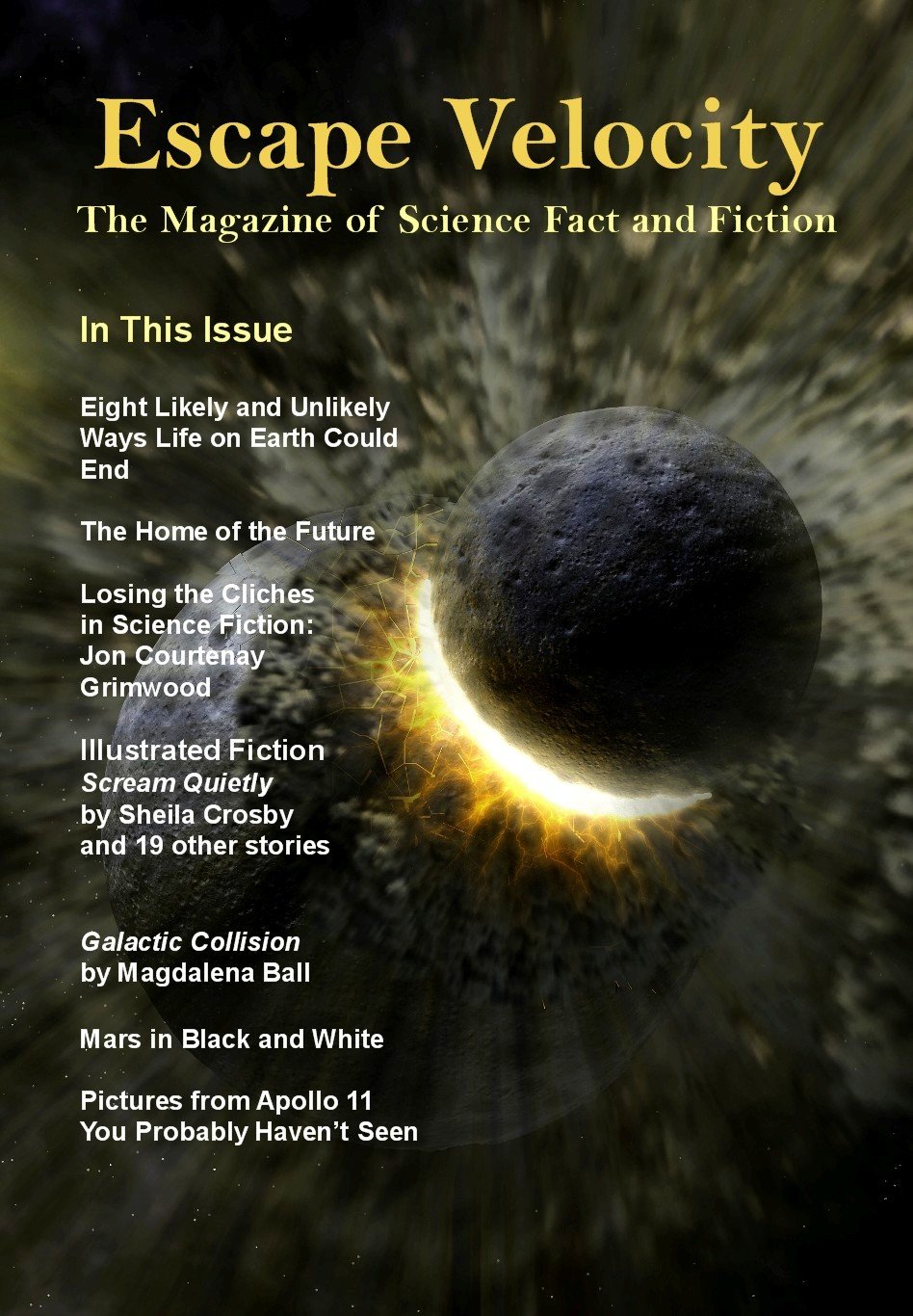 Escape Velocity Magazine - Issue 1 eBook : Nelder, Geoff, Robert M ...