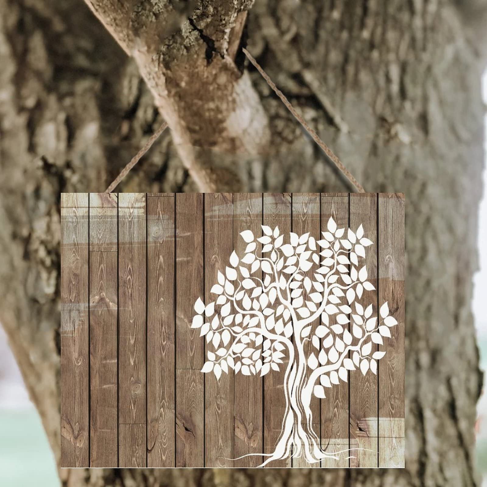 Natural Art Wood Plaques