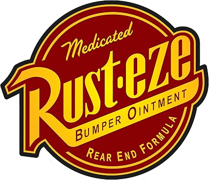 Amazon.com - Rust-Eze Vinyl Decal | Color | Sticker 4.5 X 3.9 Inch for ...