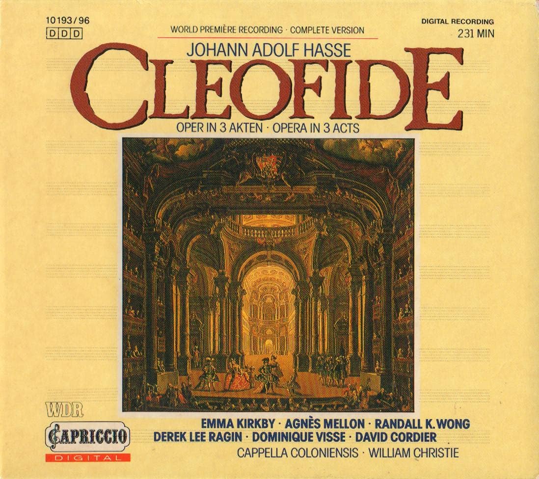 Cleofide [Complete] (Christie): Amazon.co.uk: CDs & Vinyl
