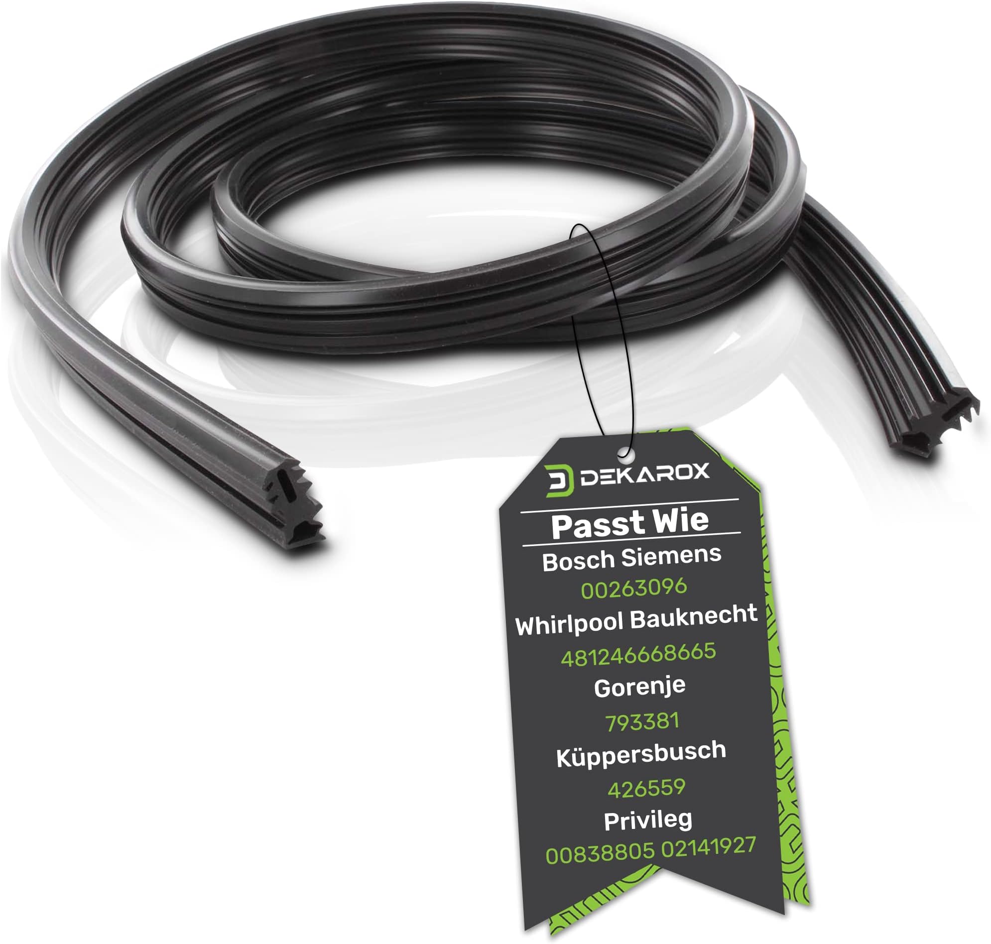 DL-pro Türdichtung für Bosch Siemens Neff 00668079 668079 ...