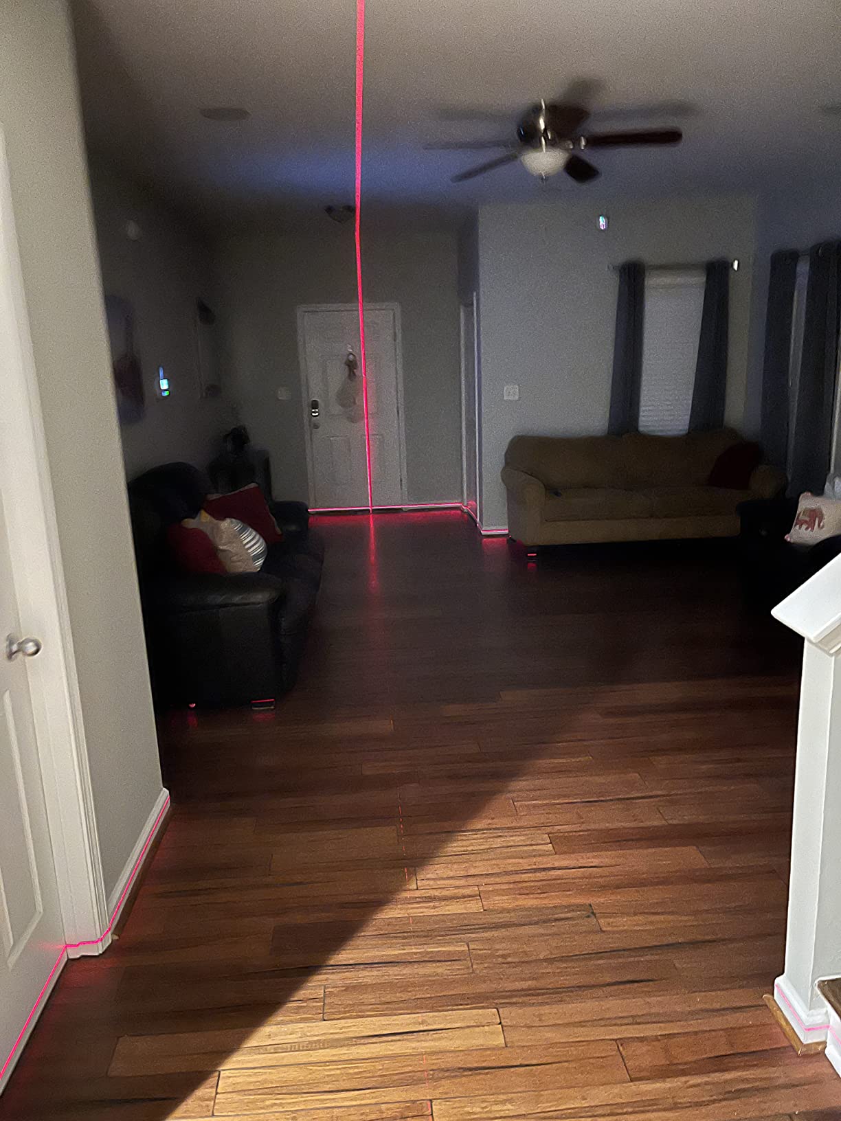 $5/mo - Finance Laser Level, HYCHIKA 50 Feet Cross Line Laser with Dual ...