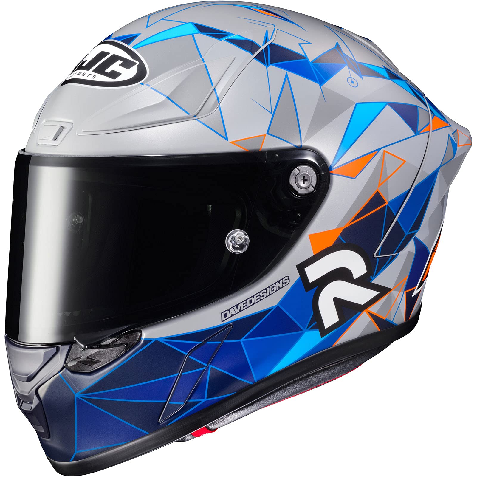 HJC RPHA 1N Espargaro Men's Street Motorcycle Helmet - MC-2SF / Medium ...