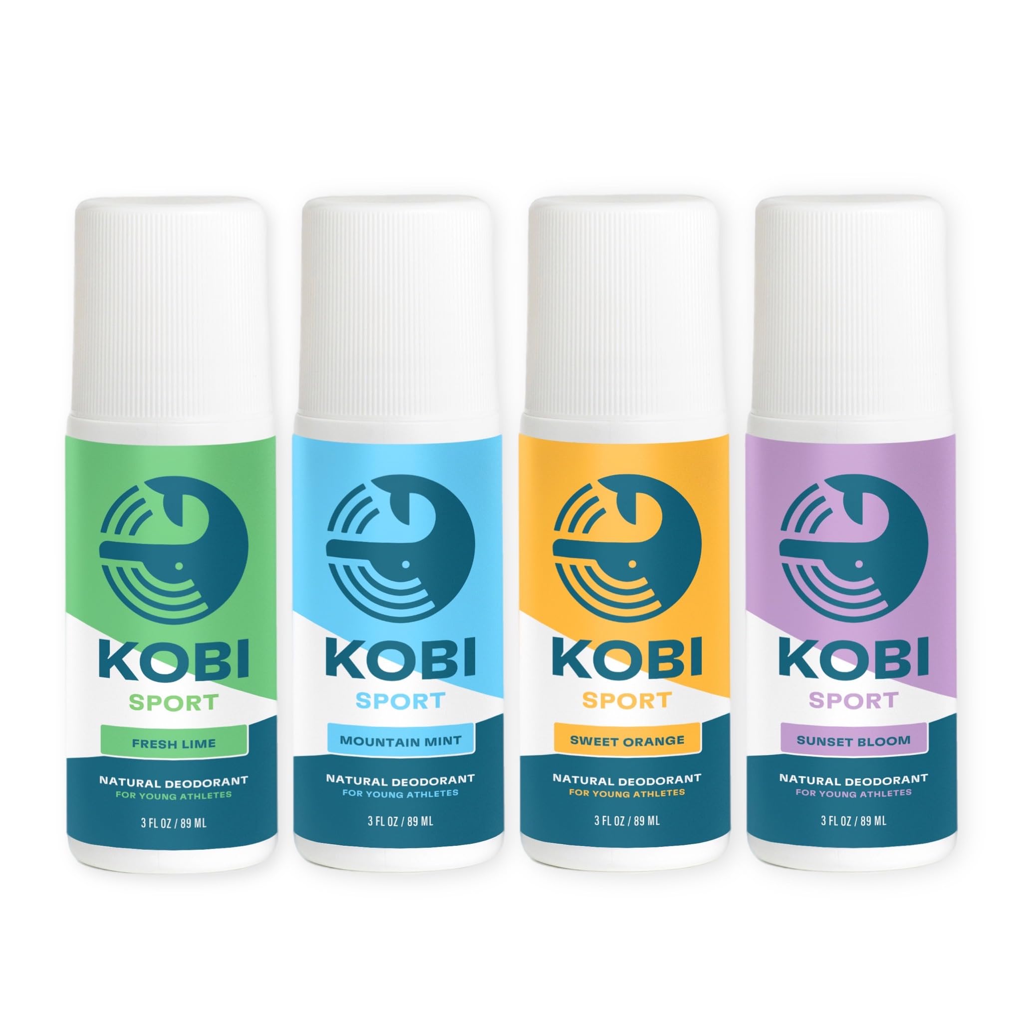 Amazon.com : Kobi Deodorant for Teens, Kids, Boys, Girls - Natural ...