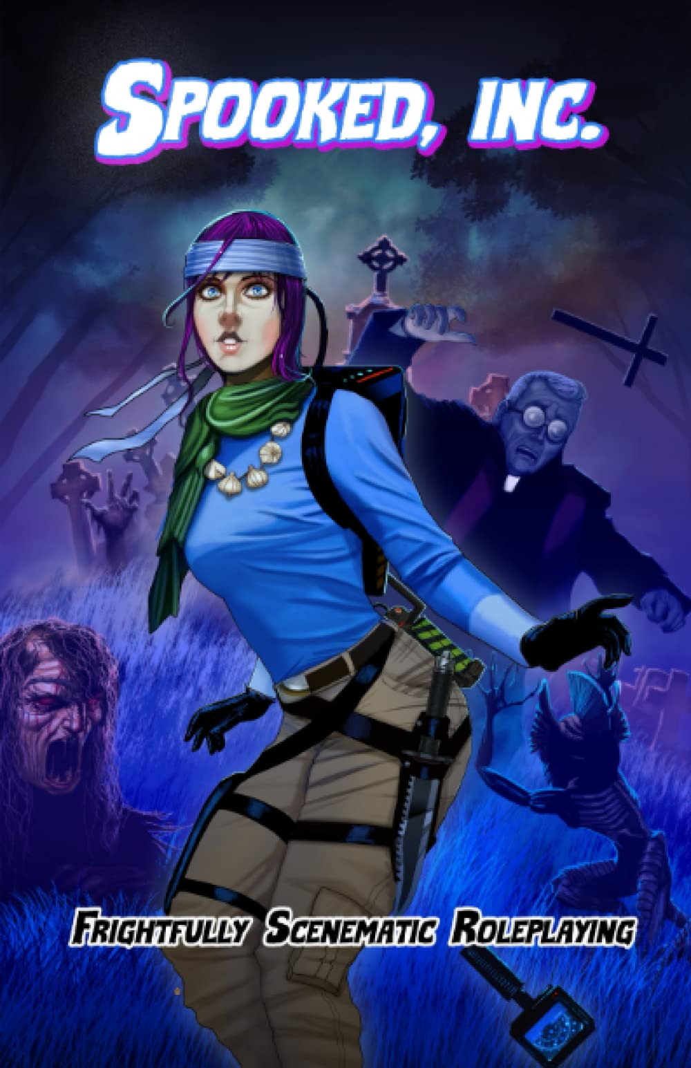 Spooked, Inc: Frightfully Scenematic Roleplaying: Bernstein, Brett M ...