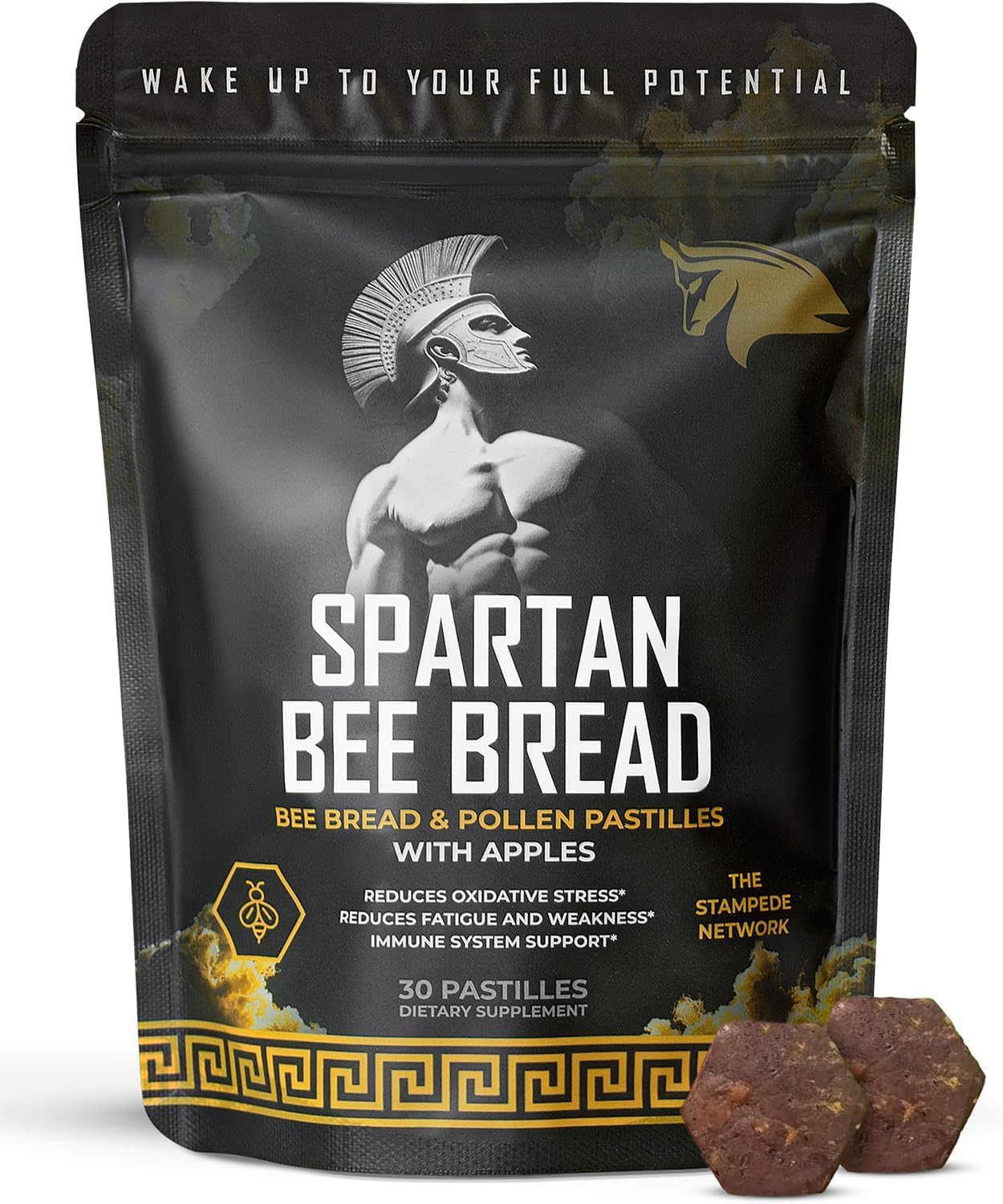 Amazon.com: Spartan Bee Bread Chewables Natural Multivitamin | High ...