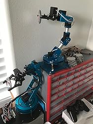 Amazon.com: Robotic Arm Kit 6DOF Programming Robot Arm with 5 Servo, Handle, Mechanical Claw and ...