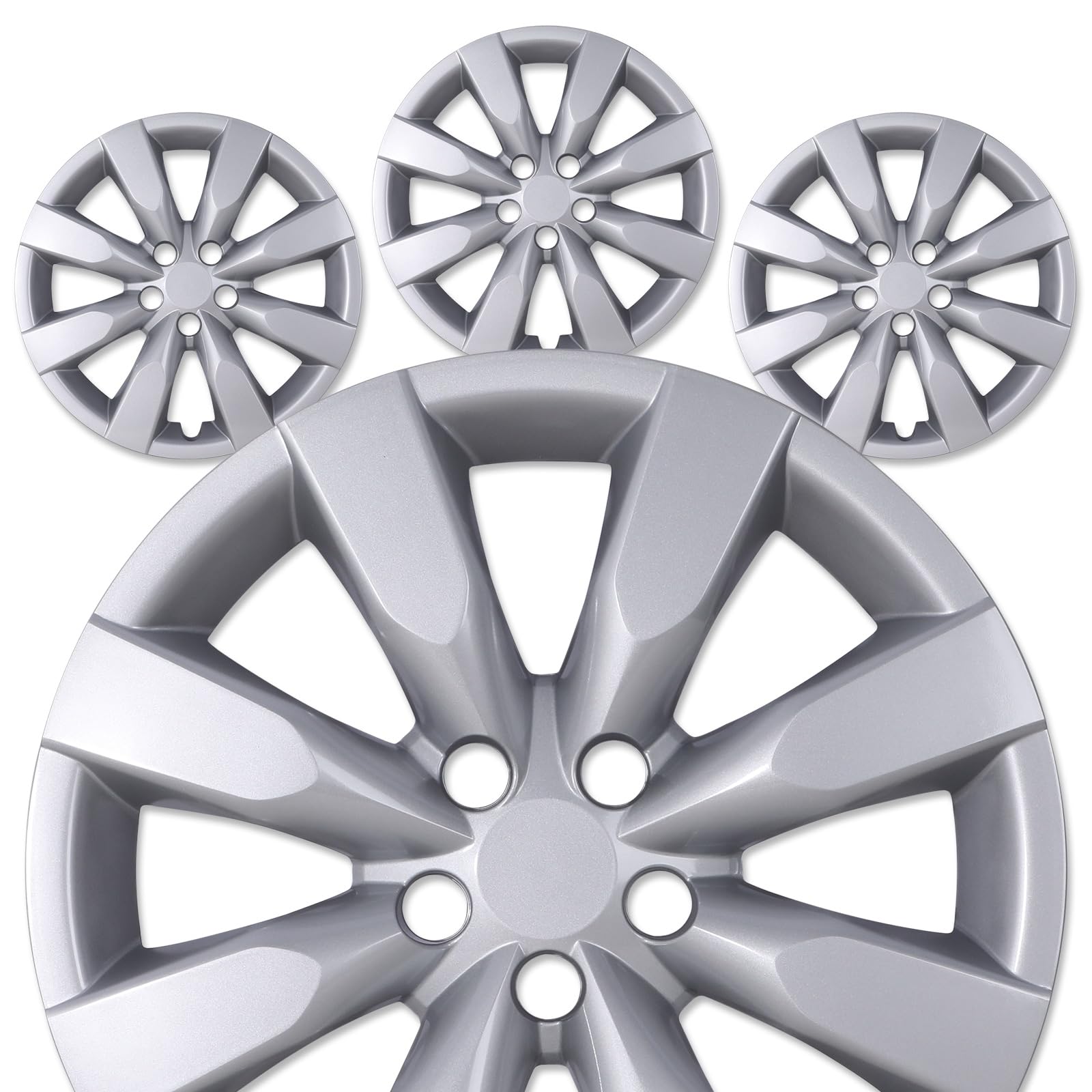 Hub Caps 16 Inch 16 Inch Hubcaps Set Of 4 - Universal Wheel Covers For ...