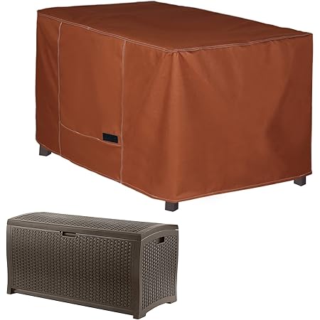 Amazon.com: acoveritt L Storage Box Cover with Straps and Handles ...