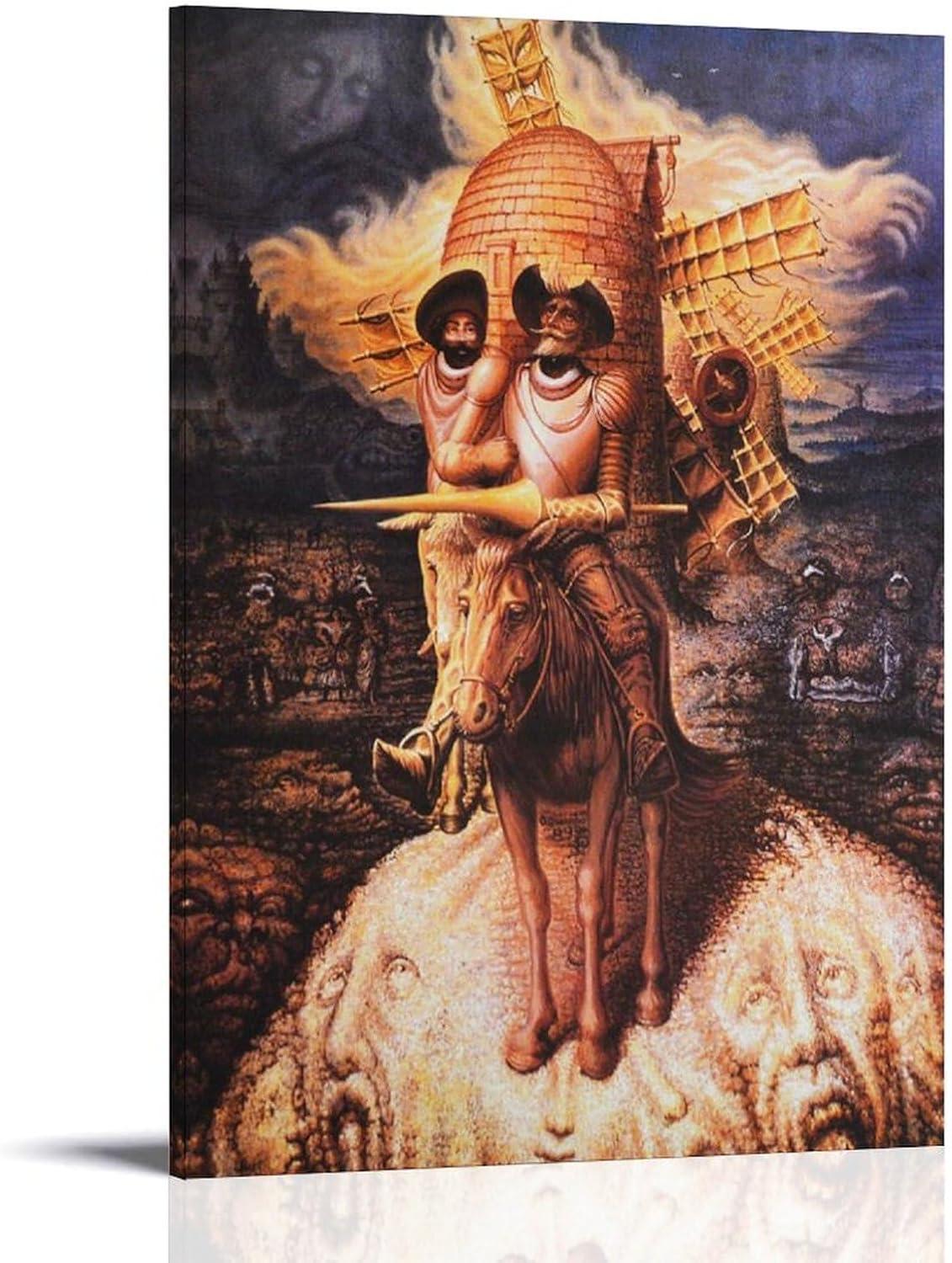 Amazon.com: Optical Illusion By Salvador Dalí Painter Artwork Poster ...