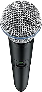 Amazon.com: Shure GLXD2+/B58 Handheld Transmitter with BETA 58A Vocal Mic Capsule - for use with ...