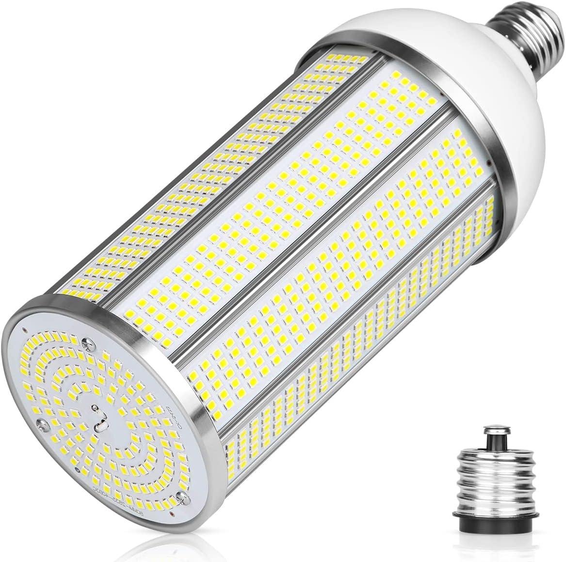100W LED Corn Bulb, E26/E39 Mogul Base Lamp, 14000LM,5000K Daylight ...