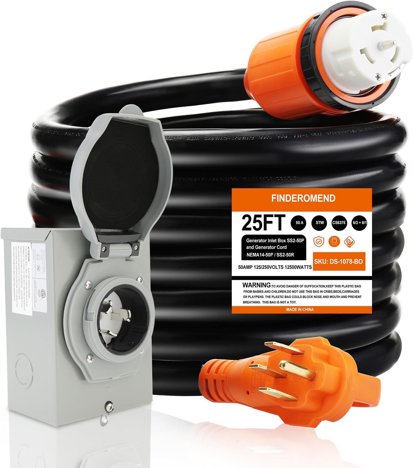 Amazon.com: Accessory USA AC Power Cord Cable Plug for Fender Bassman ...