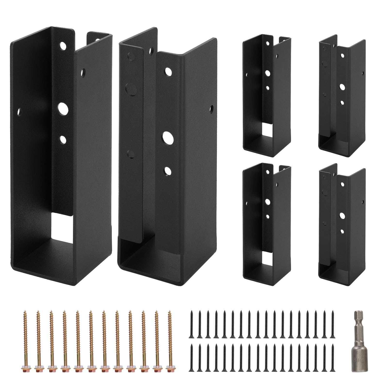 2x6 Decorative Brackets Adjustable Wood Rail Hayrack Bracket