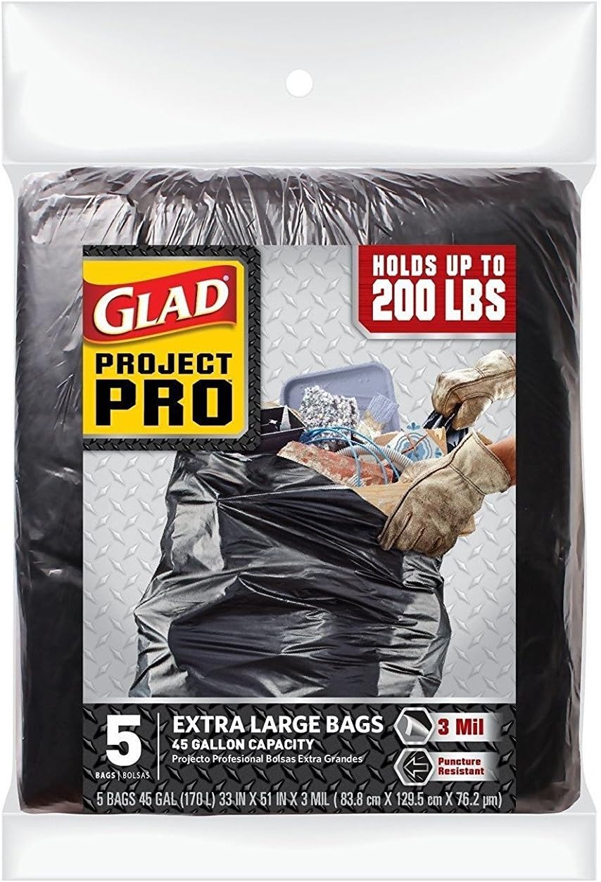 Glad Project Pro 78954, 45 Gallon : Amazon.co.uk: Grocery
