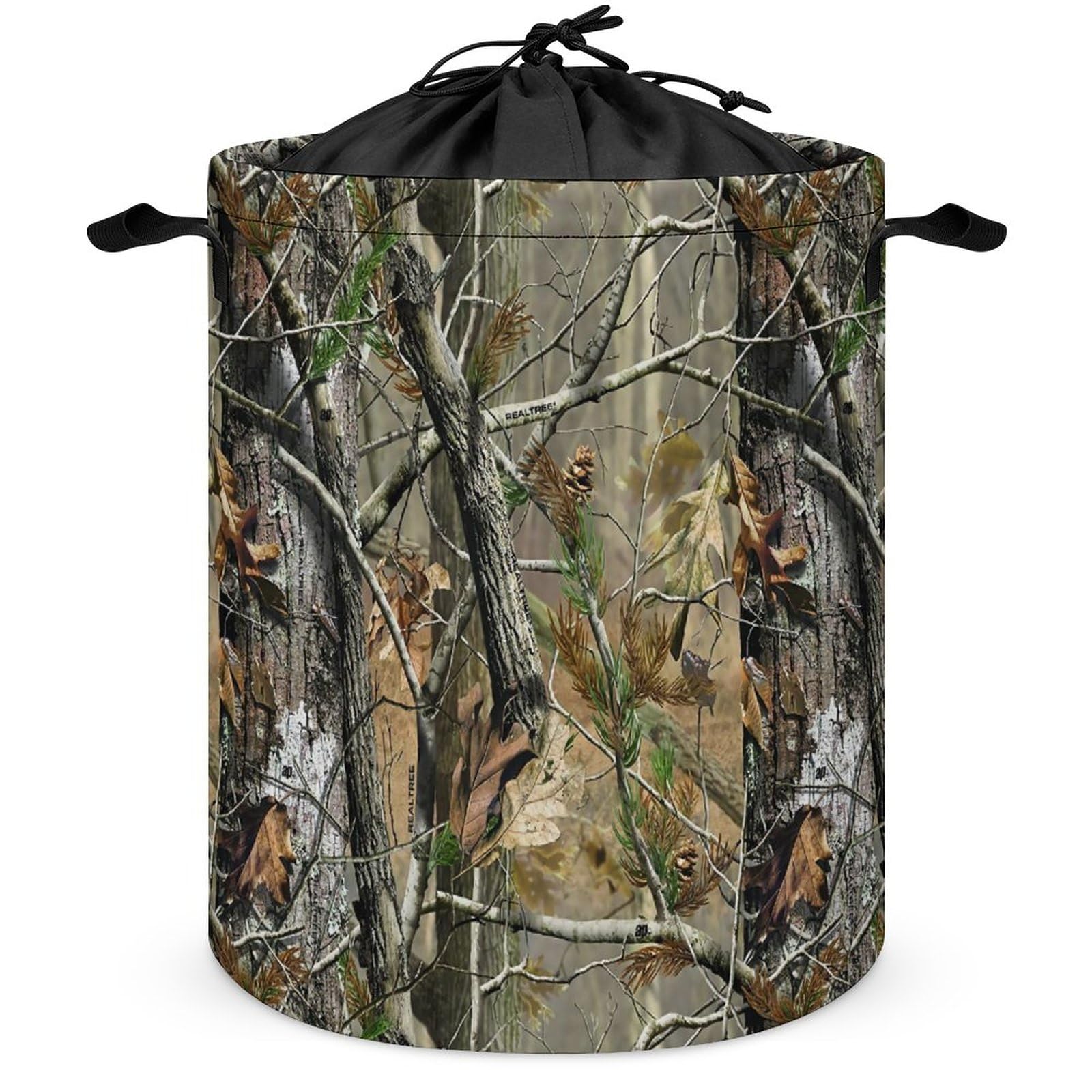 Amazon.com: Laundry Basket - Hunting Camo Laundry Hamper Round ...