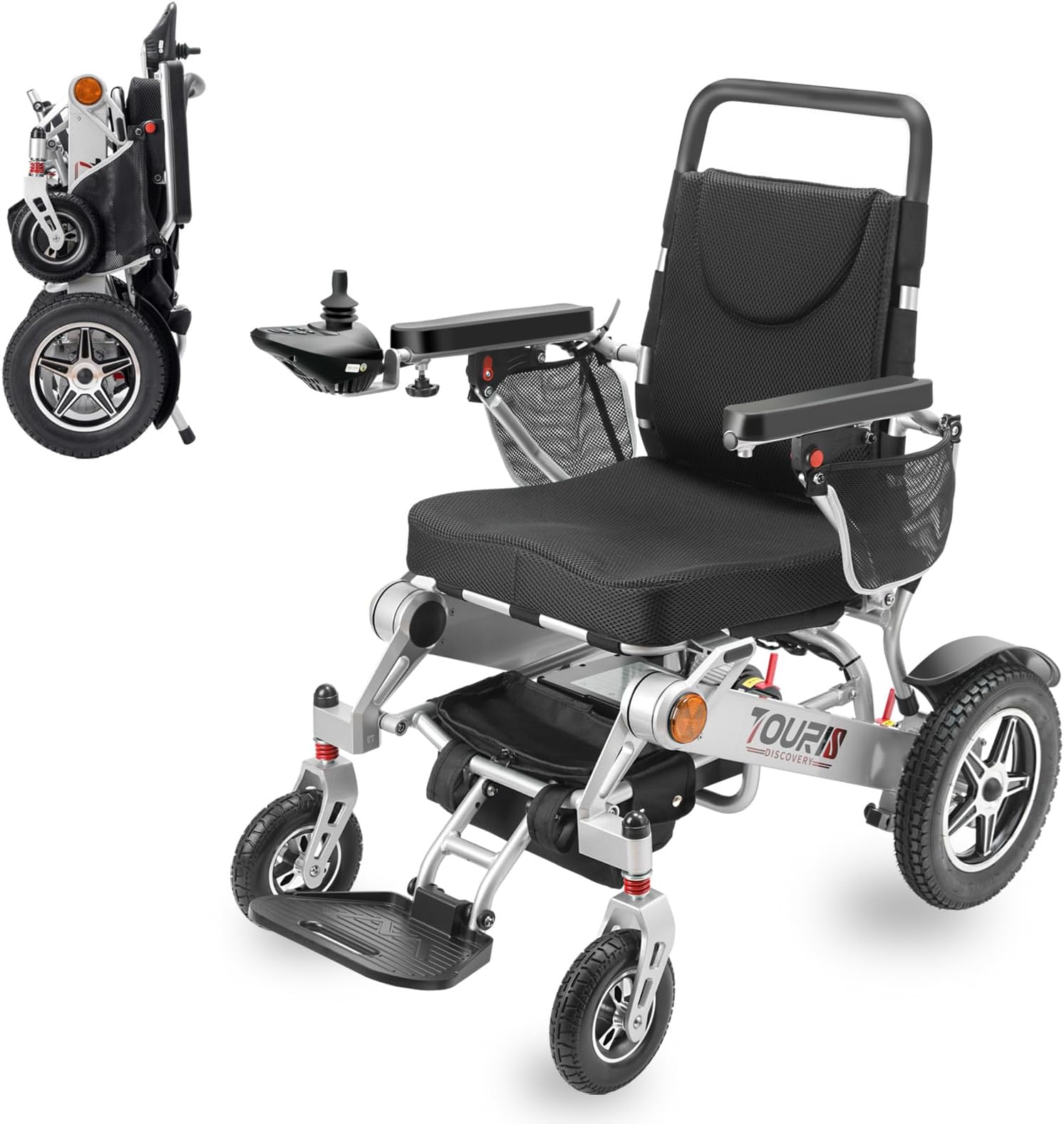 Amazon.com: VOCIC Electric-Wheelchairs-for-Adults, Lightweight Electric ...