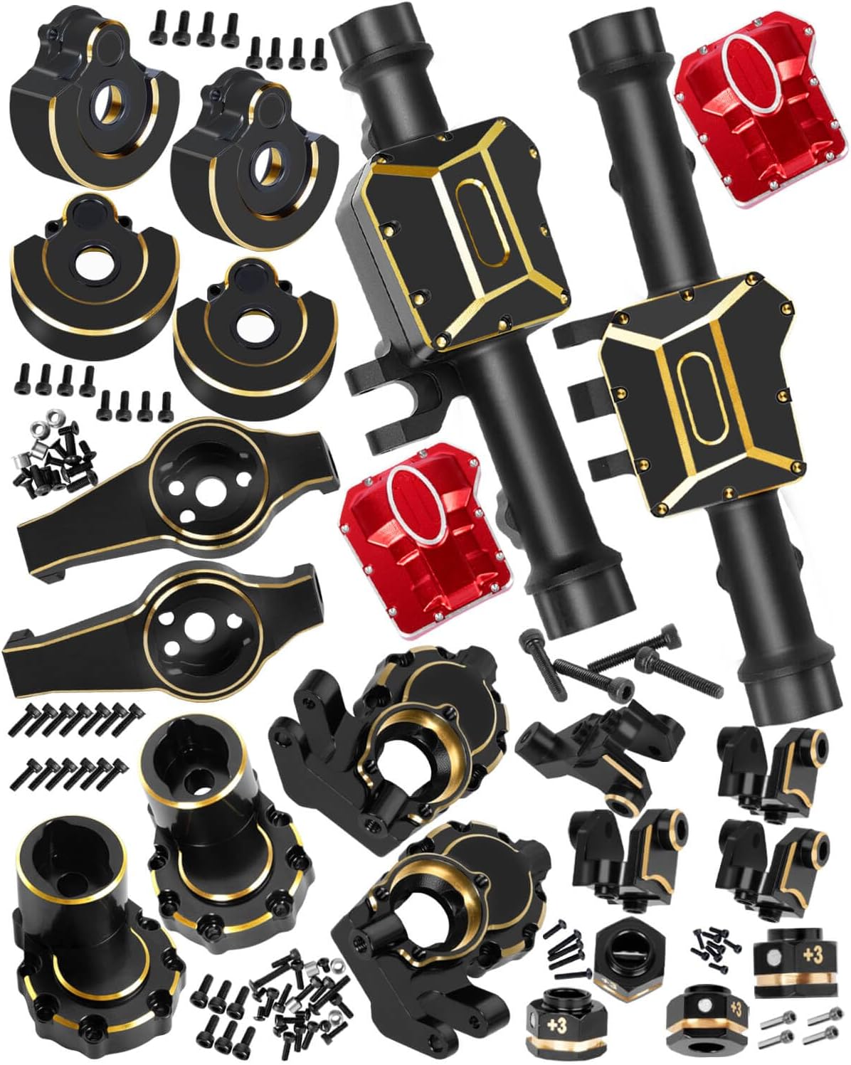 Amazon.com: hopsupRC Upgrades Part for 1/10 TRX4,Brass Front Rear ...