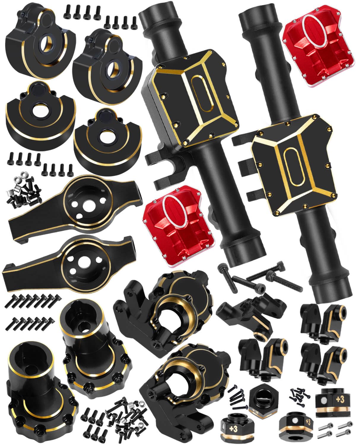 Amazon.com: hopsupRC Upgrades Part for 1/10 TRX4,Brass Front Rear ...