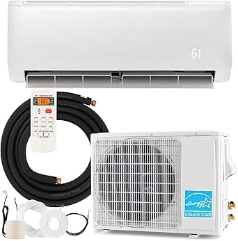 Amazon.com: KOTEK 18000 BTU Mini Split AC/Heating System, Energy Star 21 SEER2 Inverter Ductless ...