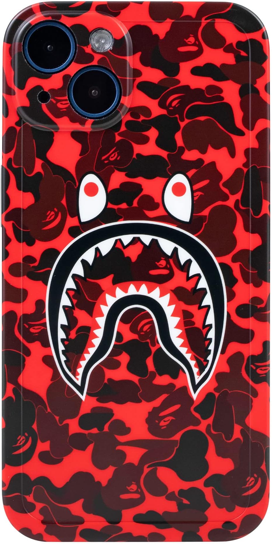 Amazon.com: Horuwelcase Red Cool Design iPhone 13 Case for Teen Boys ...