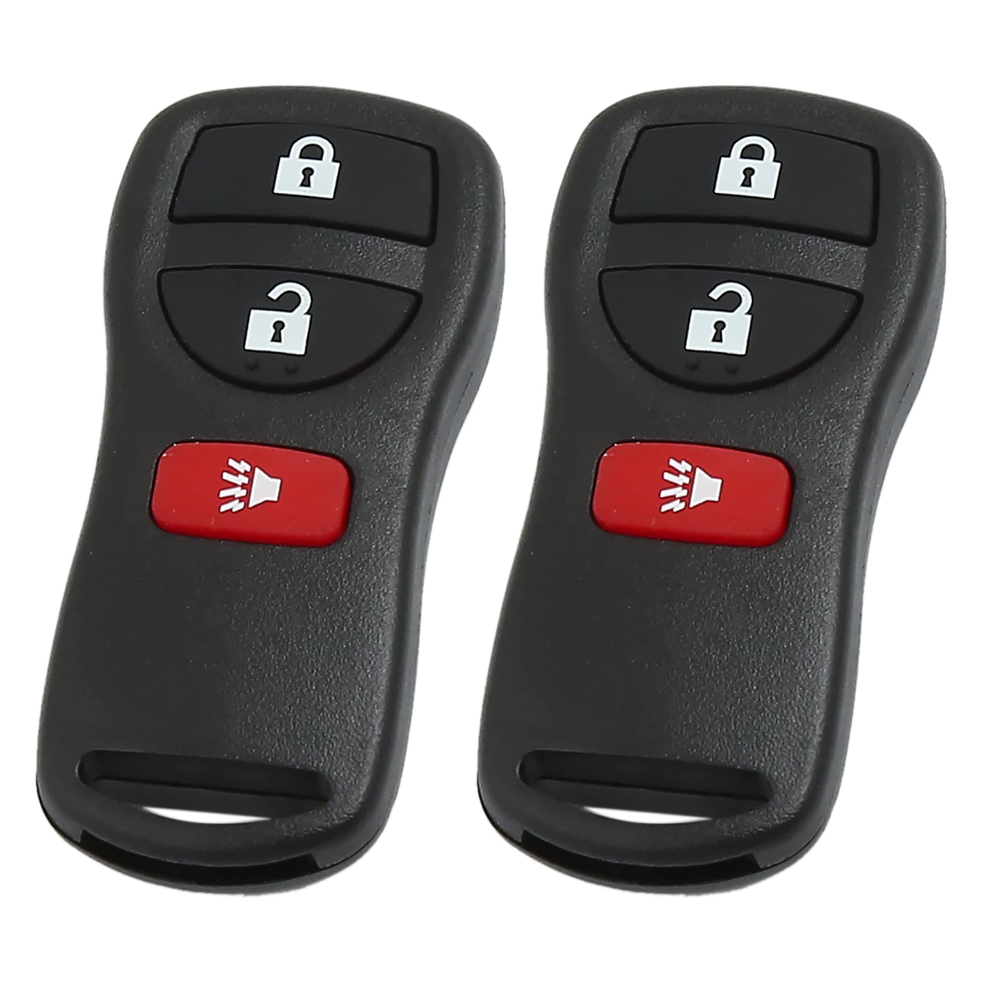 Amazon.com: uxcell 2pcs 315 MHz 3 Button Keyless Entry Remote Key Fob ...