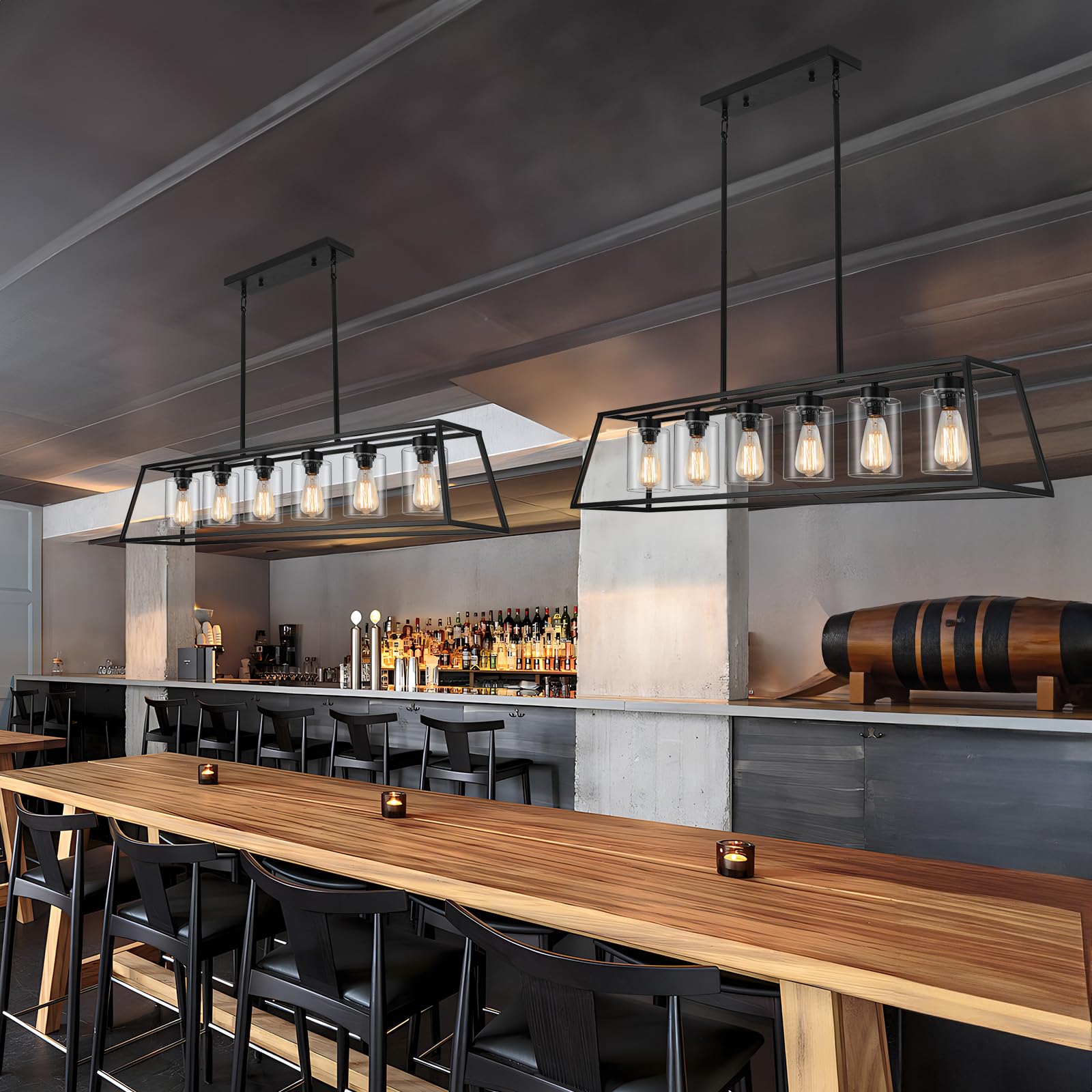 A Classic Kitchen Light Fixtures Over Table Homdiy Pendant Light