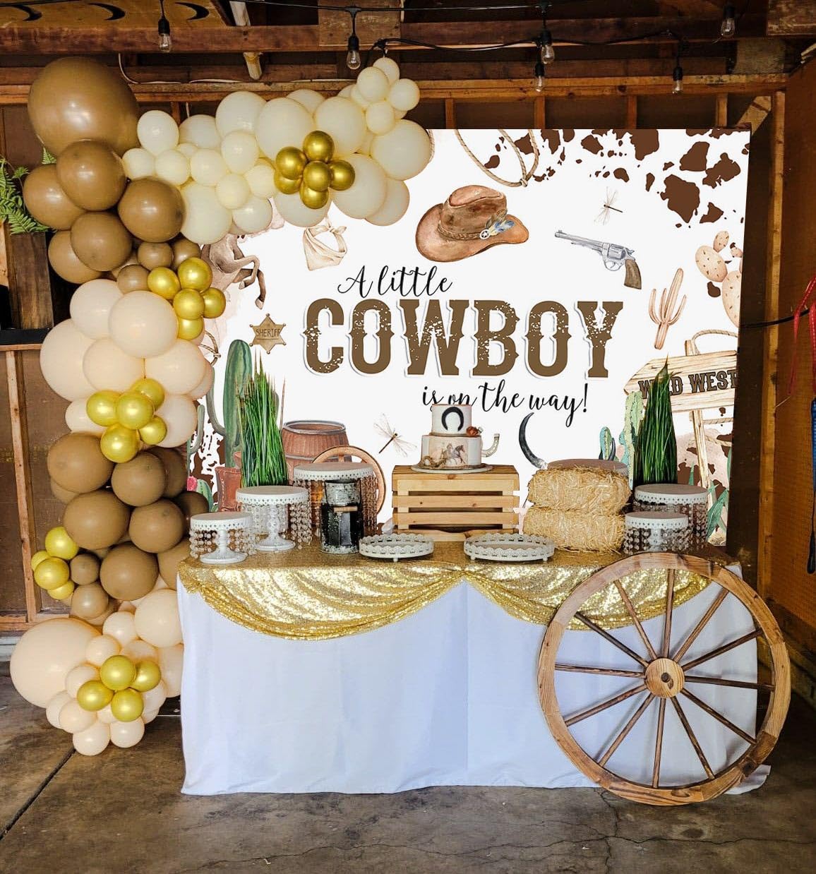 Country Themed Baby Shower Decorations