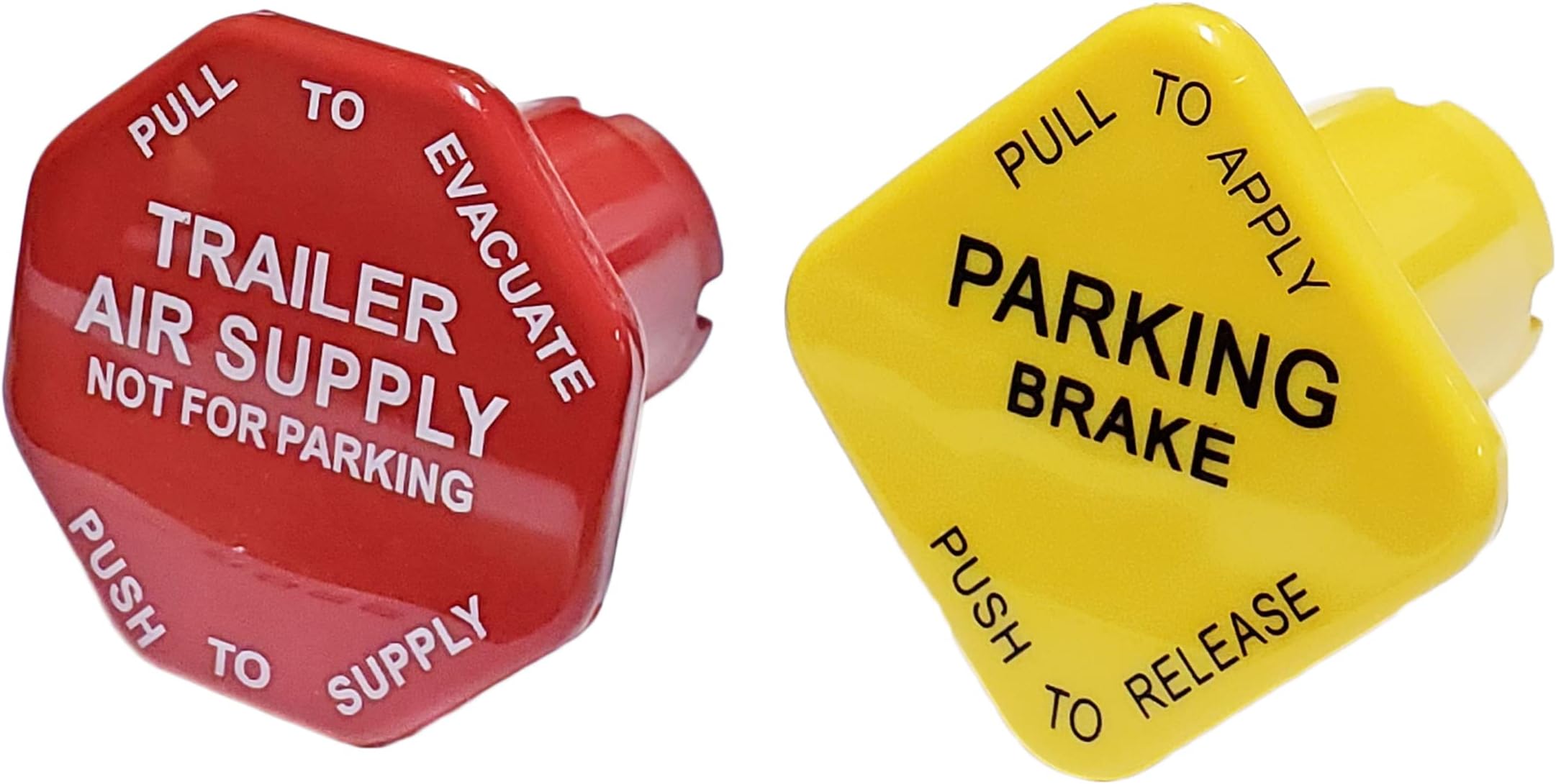 Amazon.com: SEPEY 248433 290655 Yellow Semi Truck Parking Brake Knobs ...