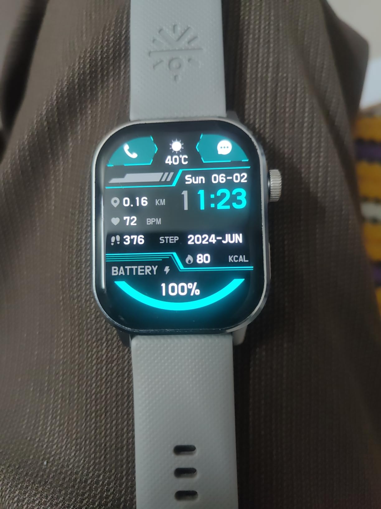 CULTSPORT Ace X Luxe 1.96" AMOLED Smartwatch, Premium Metallic Build ...