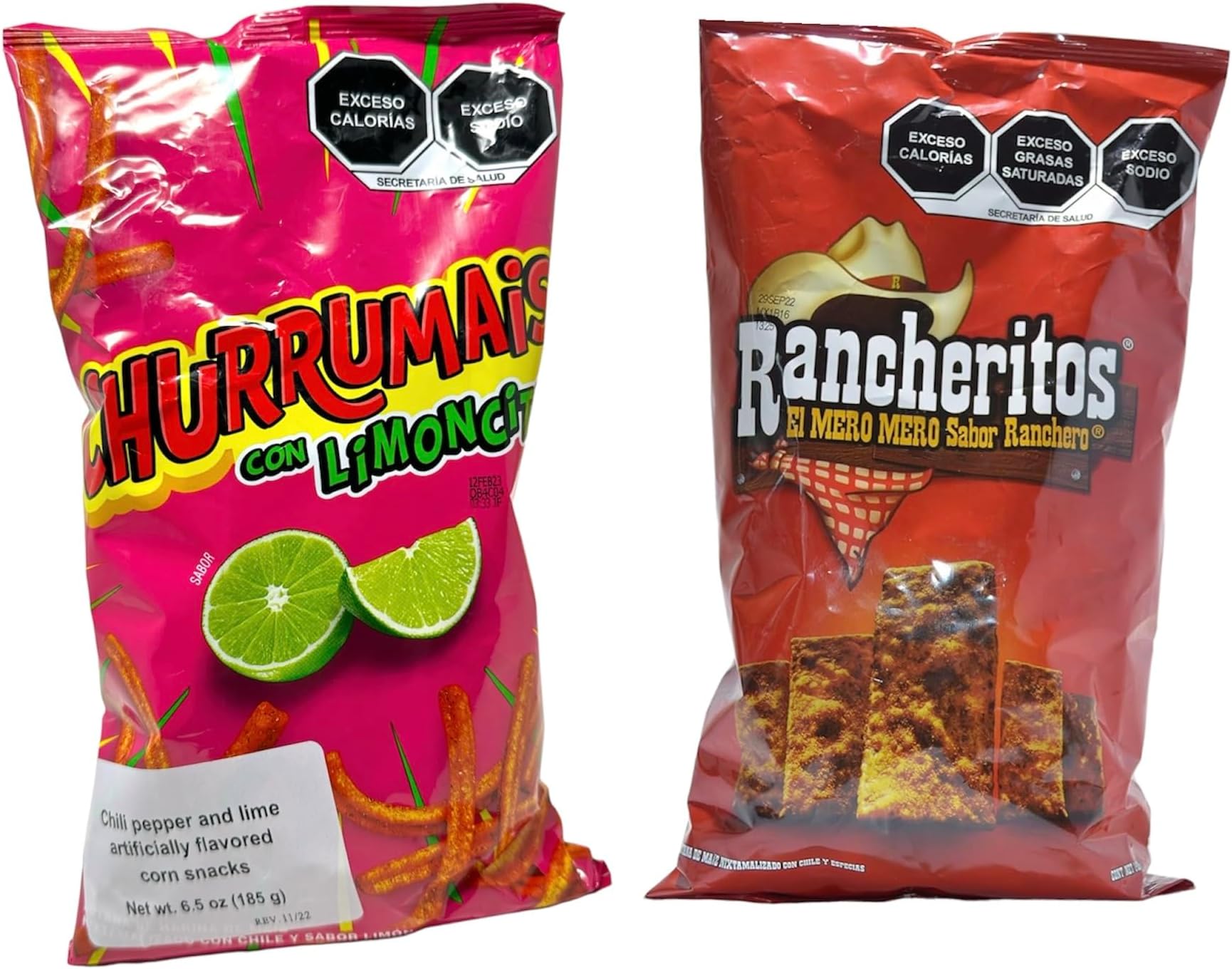 Amazon.com: Generic Churrumais And Rancheritos Combo (4 Pack) Sabrita ...