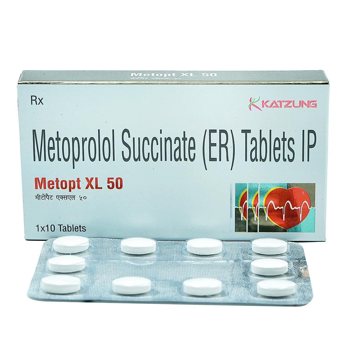 Metopt XL 50 mg - Strip of 10 Tablet : Amazon.in: Health & Personal Care